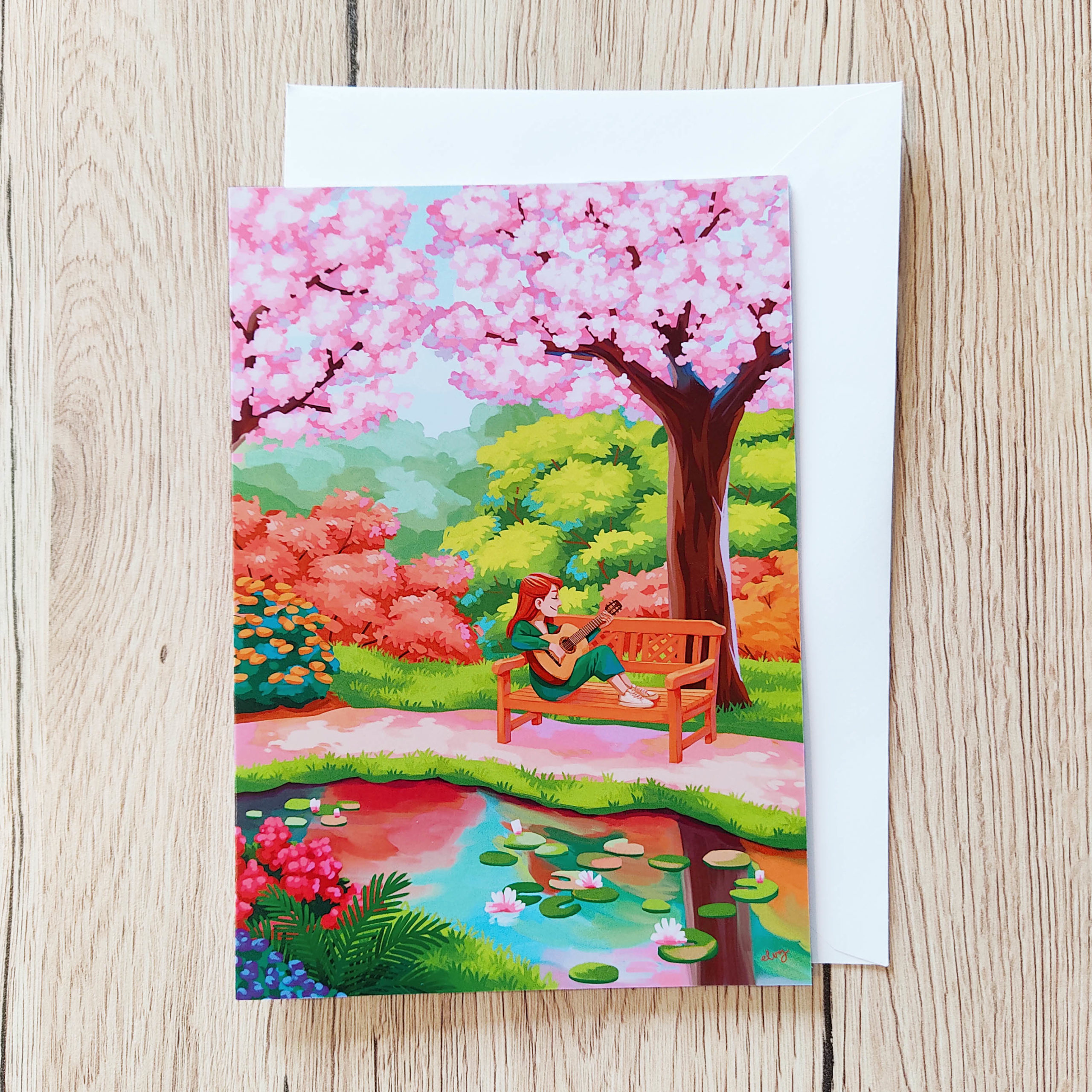 "Rest" Card - elvy illustration